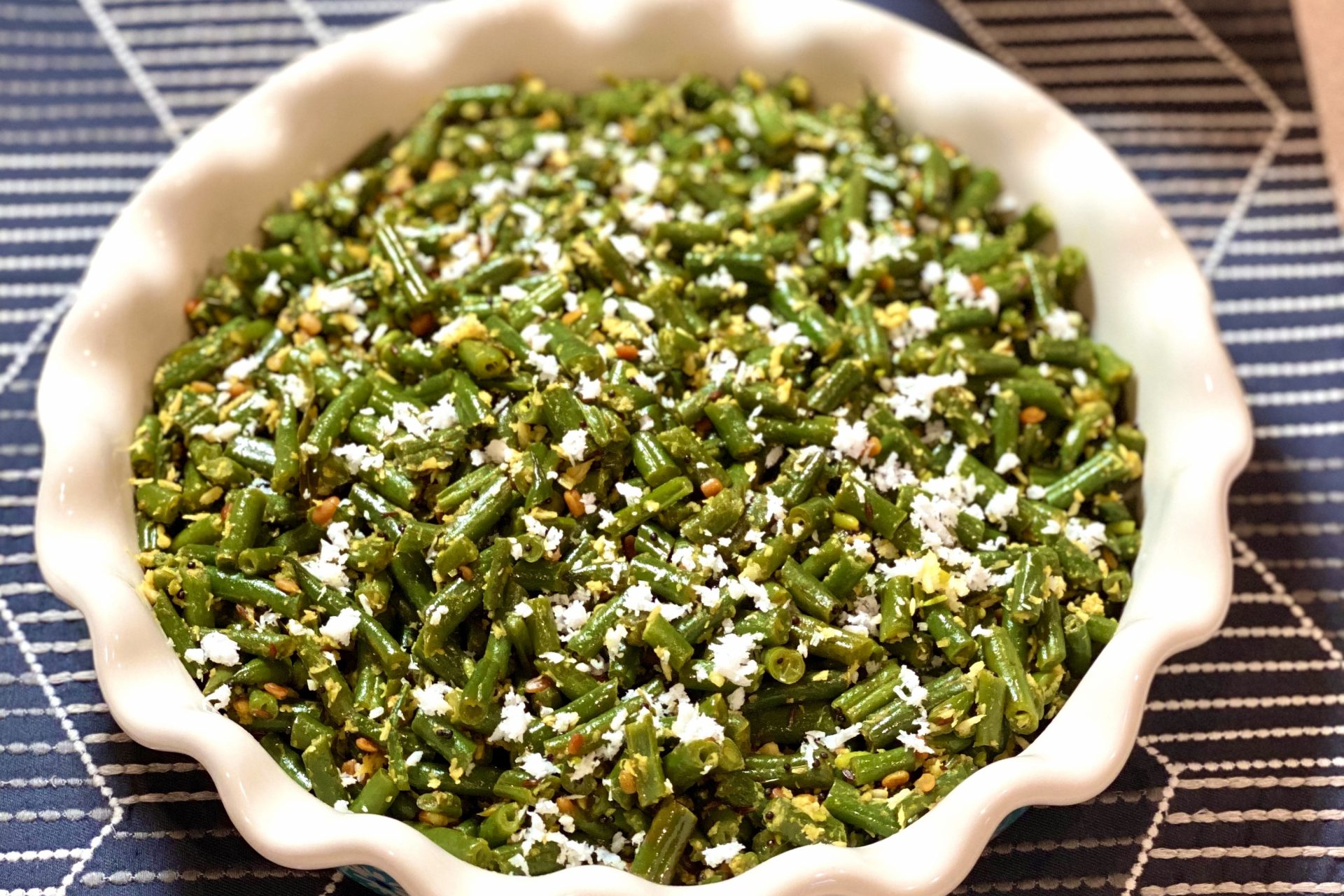 Green Beans Poriyal — Masala Plate